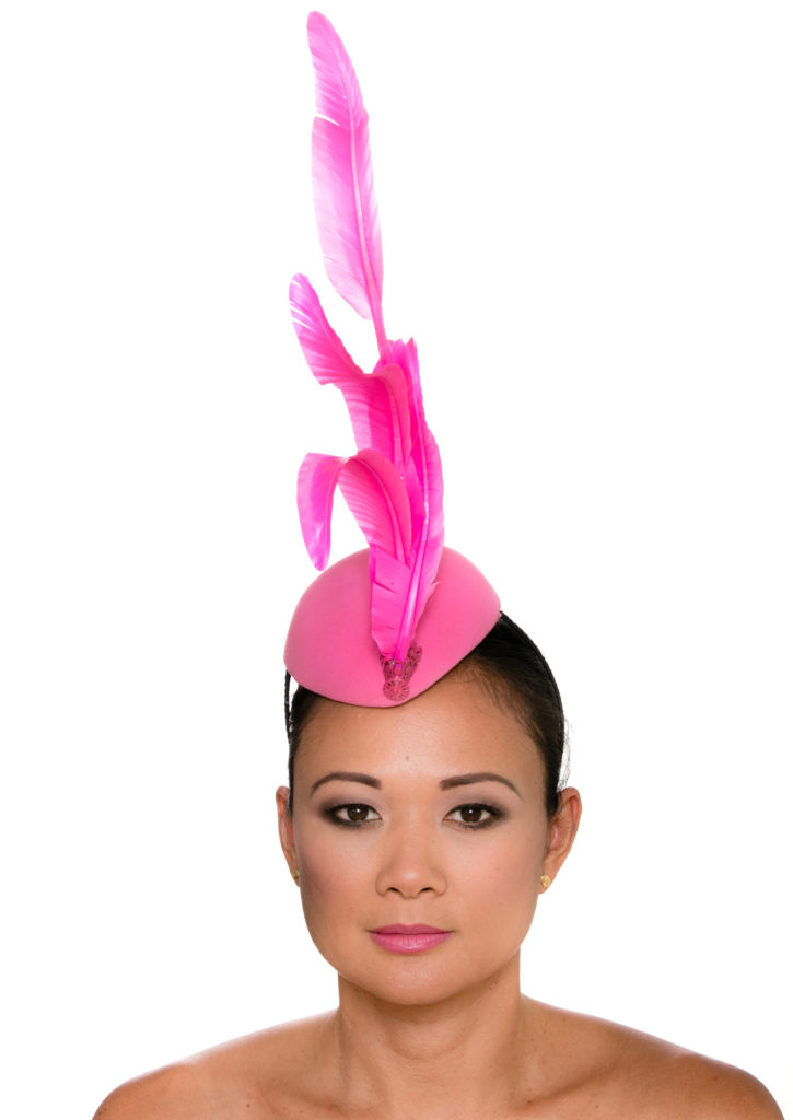 NEON PINK FEATHER TOPPER - Shapoh